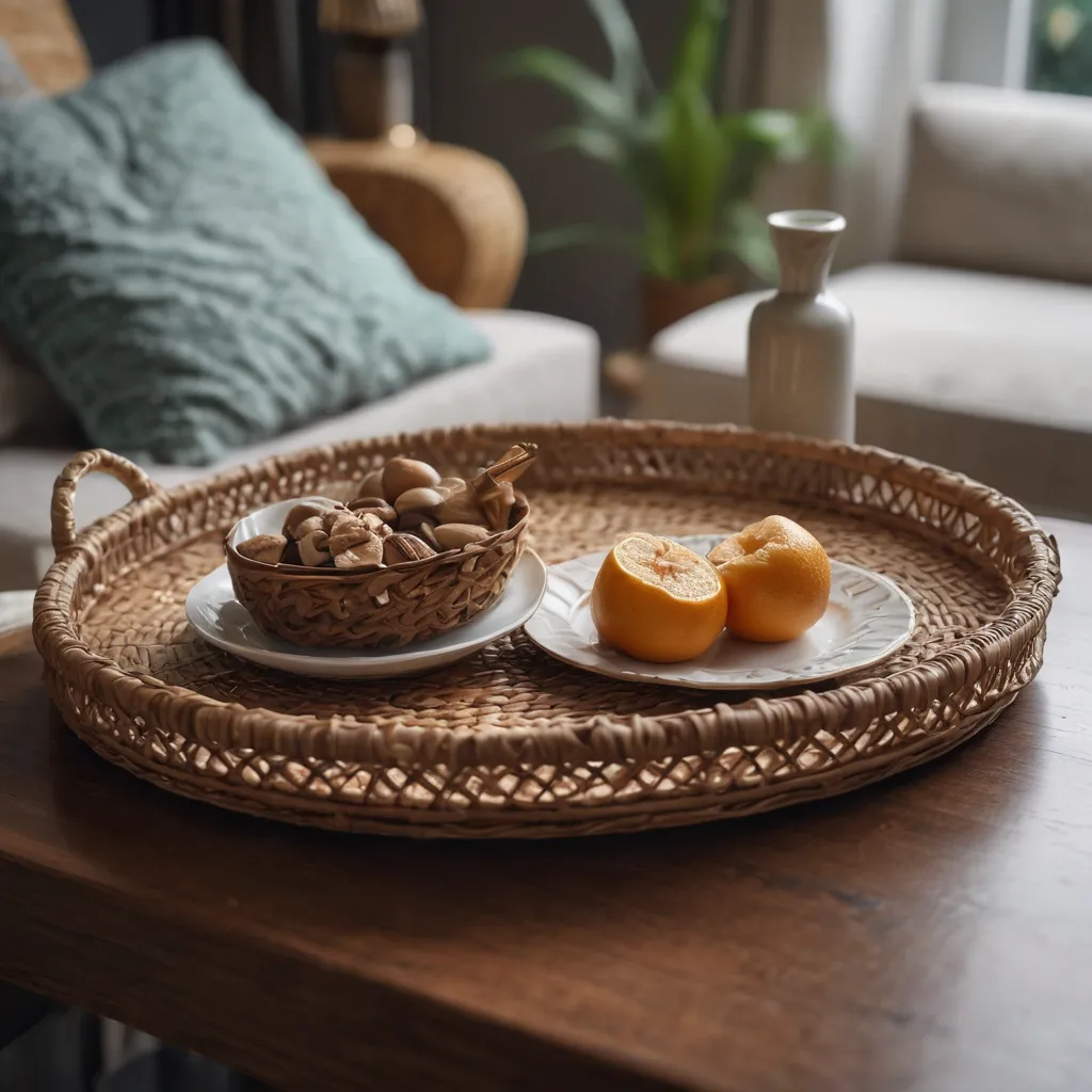 Wicker Trays: The Perfect Accent for Coffee Tables