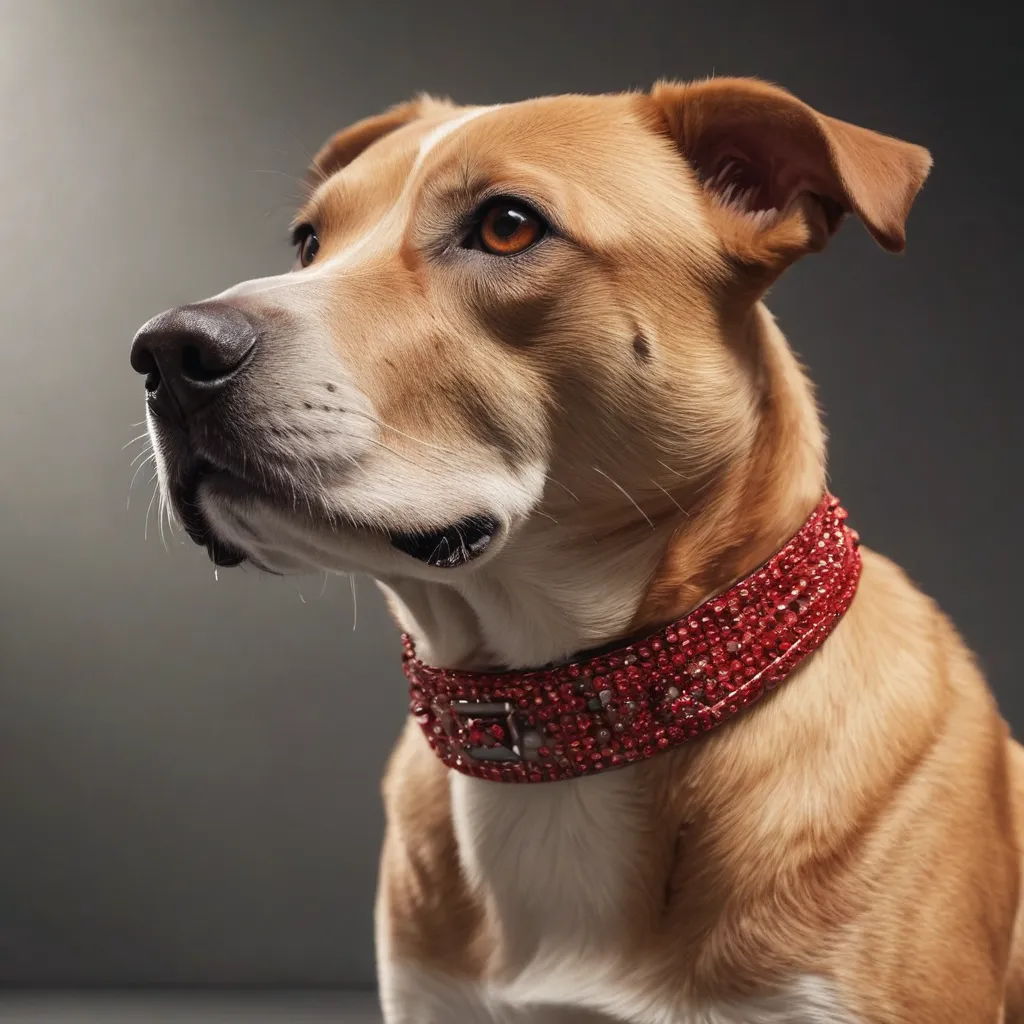 The Allure of Red Rhinestone Dog Collars
