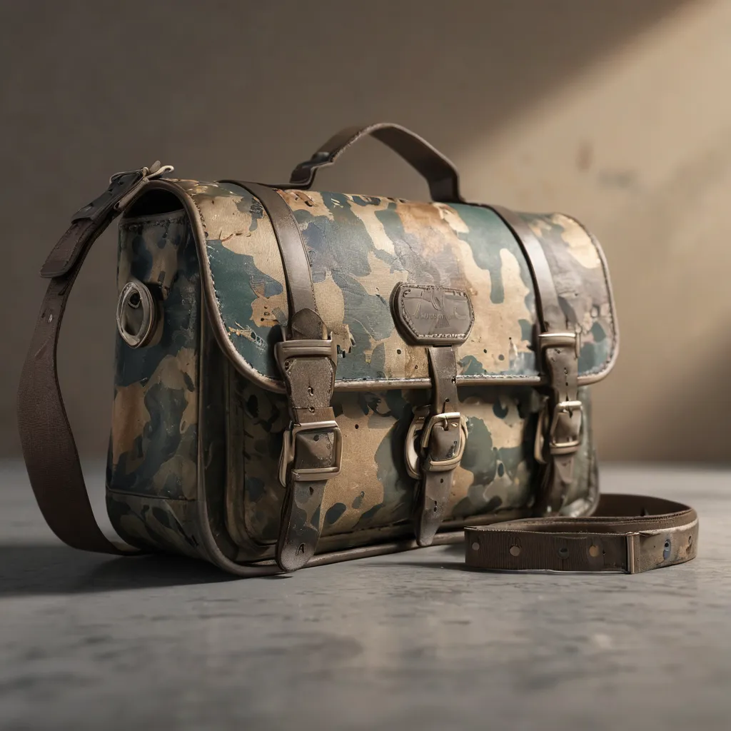 The Camo Shoulder Bag: Style and Functionality Unpacked